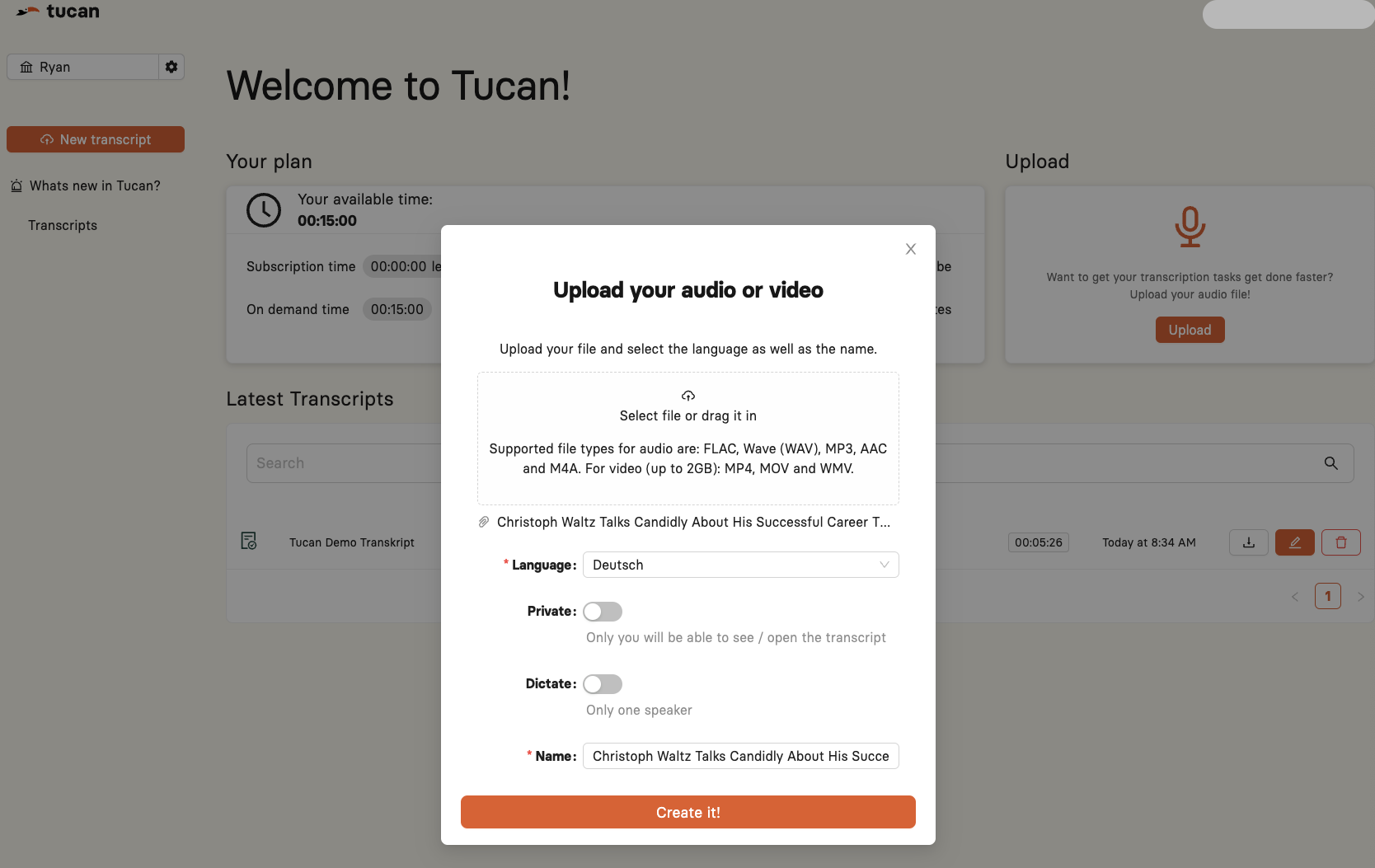 Happy Scribe vs Tucan.ai: Which transcription tool does it better?